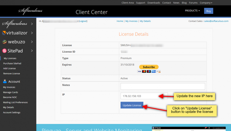 Moving to a New Server – SitePad